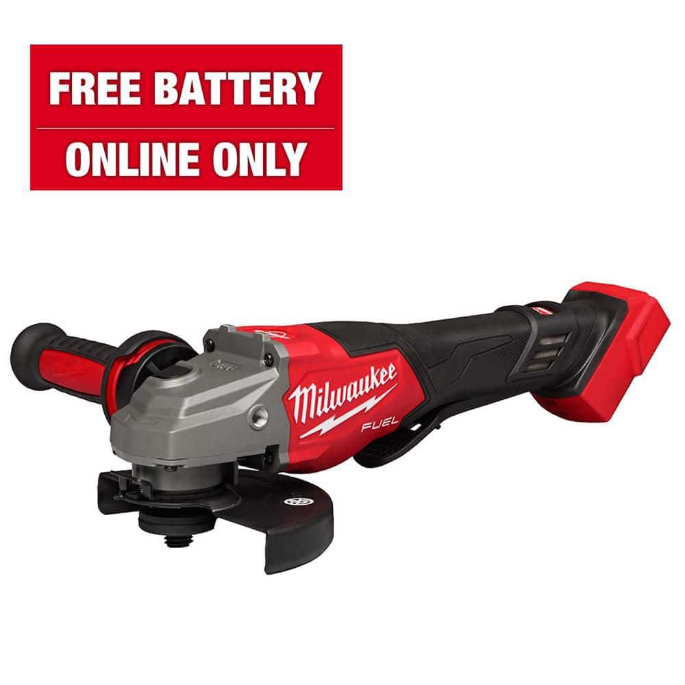 Milwaukee M18 FUEL 18-Volt Lithium-Ion Brushless Cordless 4-1/2 in./6 ...