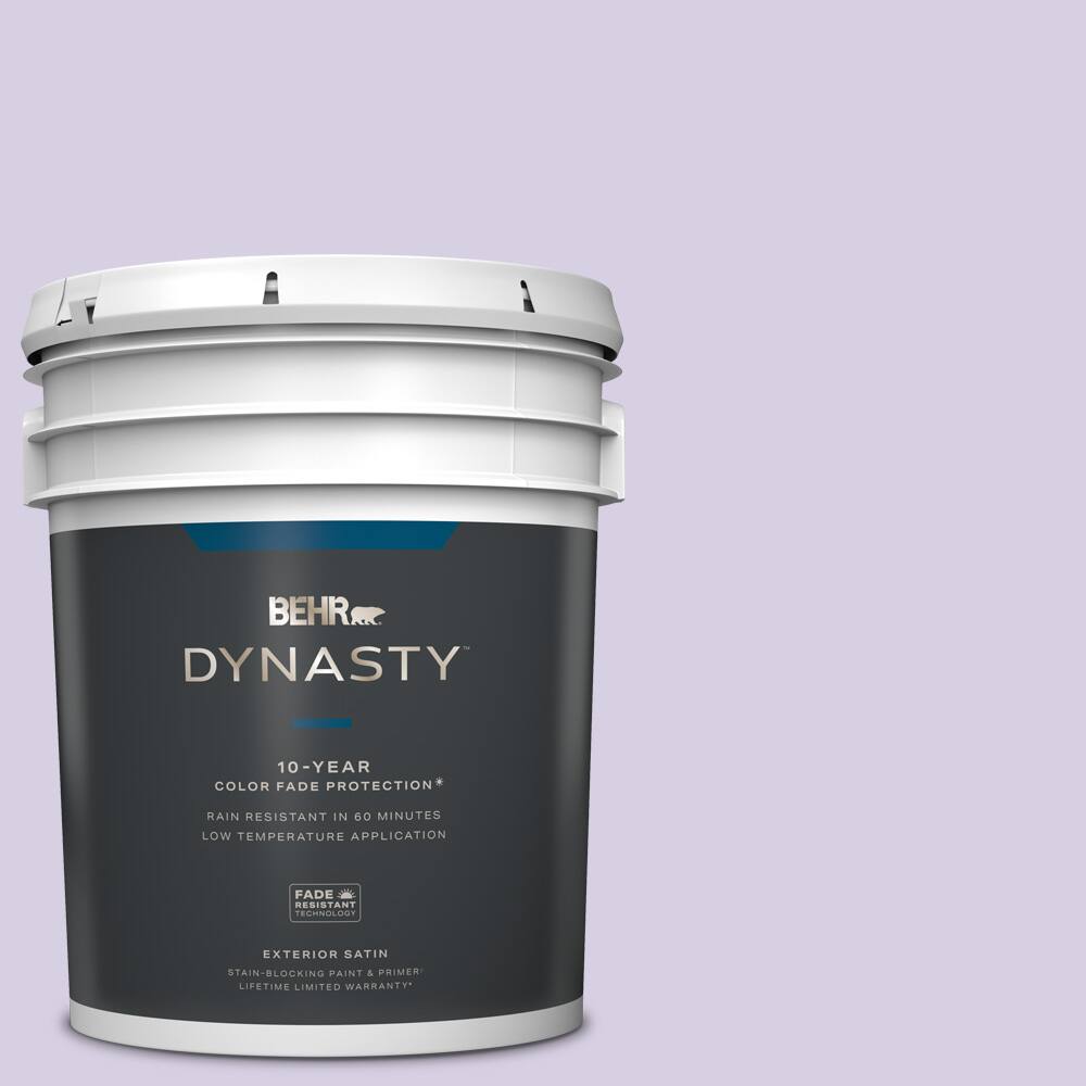 BEHR DYNASTY 5 gal. #M560-2 Fanciful Satin Enamel Exterior Stain ...