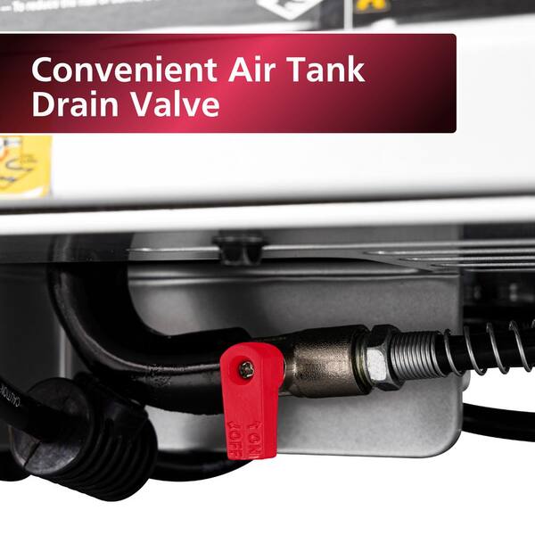 Husky 8 Gal. 150 PSI Electric Oil-Free Quiet Workshop Air Compressor in ...