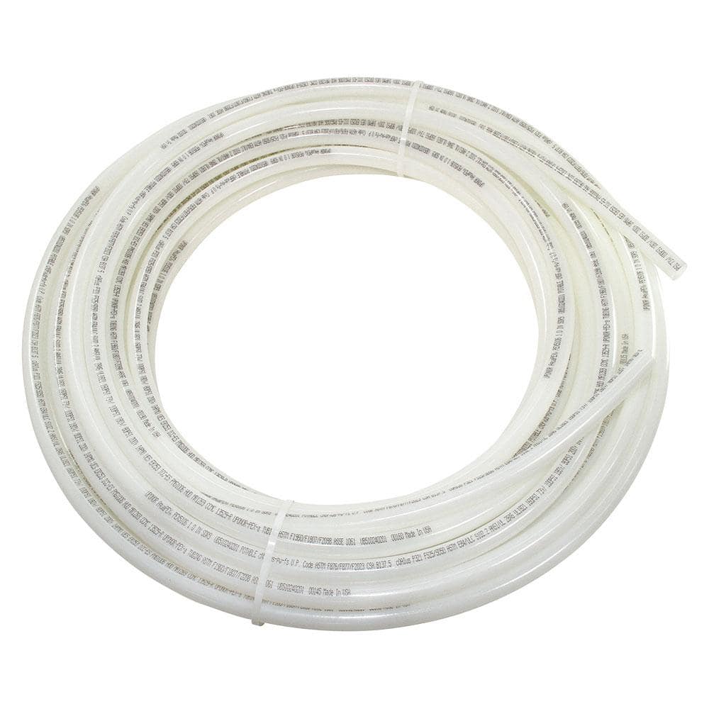 Uponor AquaPEX 1 in. x 100 ft. White PEX-A Expansion Pipe F1041000R ...