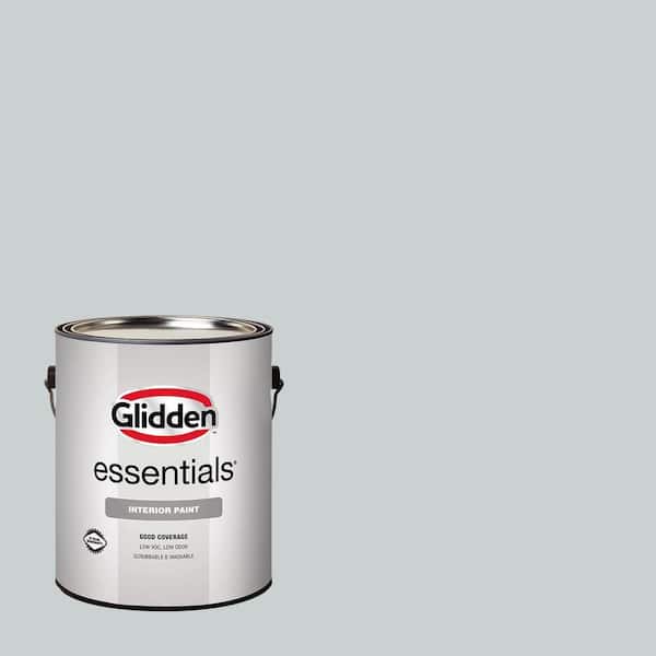 Glidden Essentials 1 gal. PPG1039-1 Ghost Whisperer Eggshell Interior ...