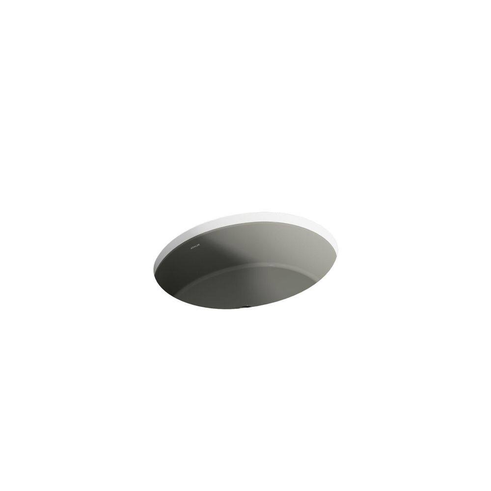 Have a question about KOHLER Verticyl 19.25 in. x 16 in. Undermount Bathroom Sink in Thunder ...