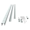 RDI Transform 8 ft. Resalite Beam/Bottom Rail Kit in Ironstone 73019068 ...