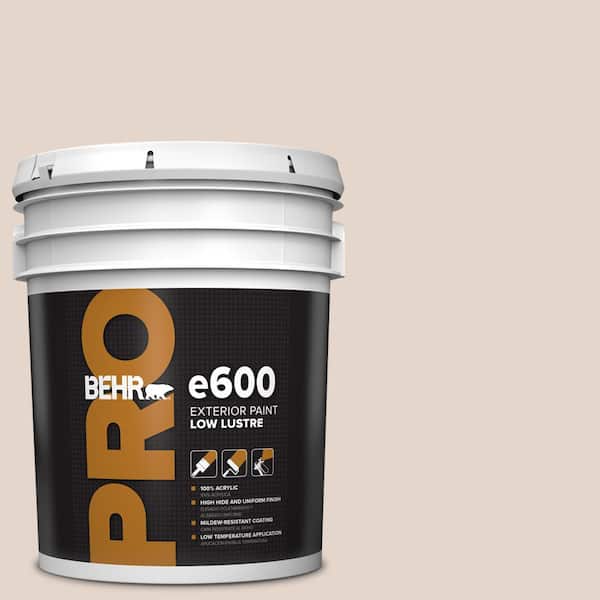 BEHR PRO 5 gal. #PPU2-05 Sheer Scarf Low Luster Exterior Paint PR62005 ...