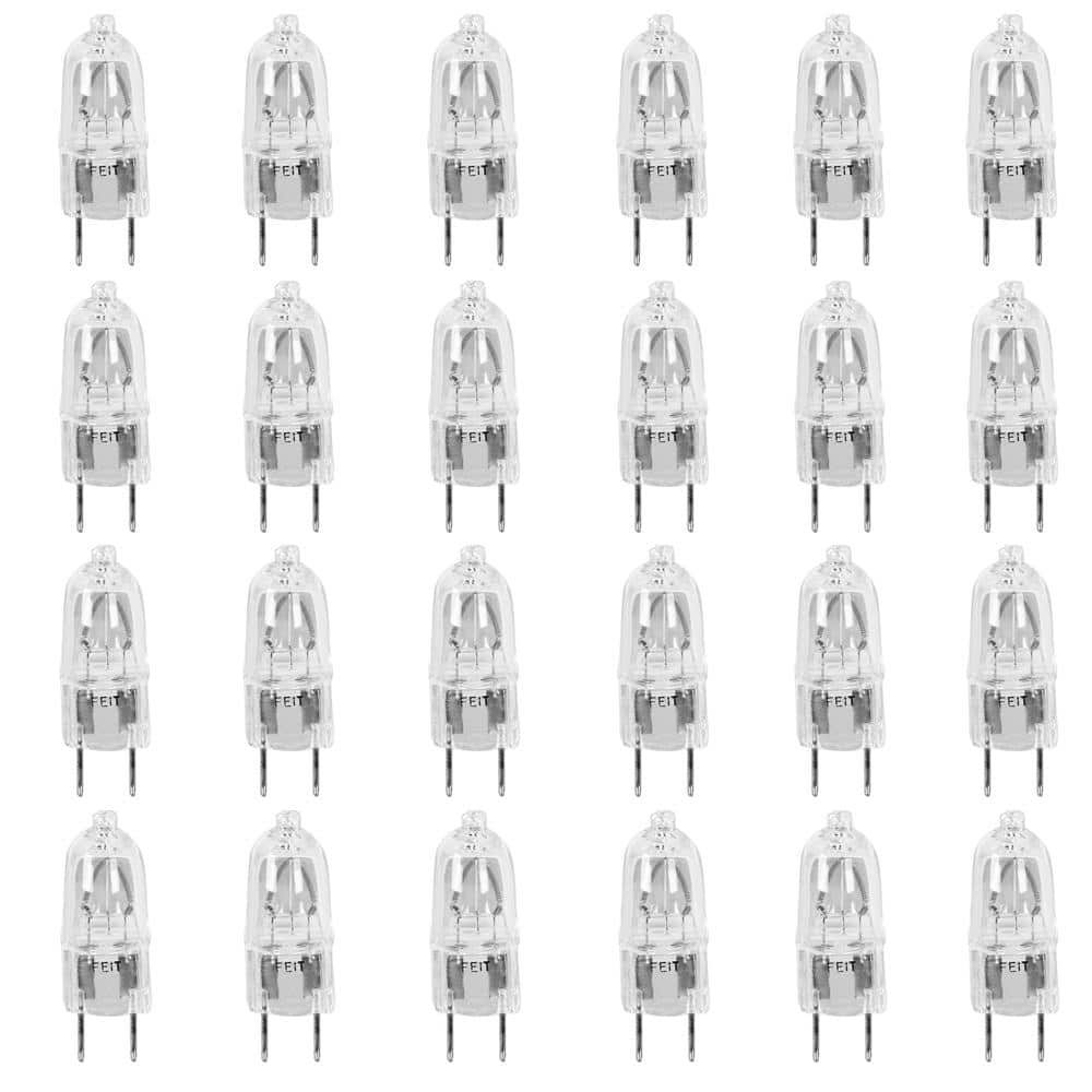 Feit Electric 100-Watt Bright White (2700K) T4 G8 Bi-Pin Base Dimmable ...