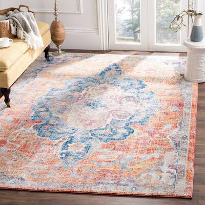 Blue/Orange - Area Rugs - Rugs - The Home Depot