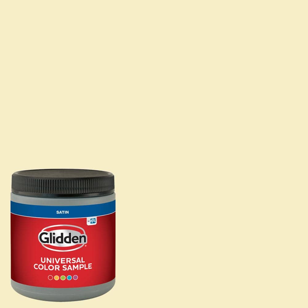 Glidden 8 oz. PPG1108-2 Silk Star Satin Interior Paint Sample PPG1108 ...