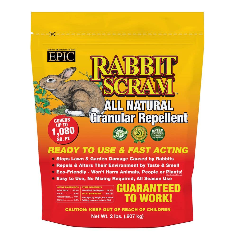 2 lbs. Rabbit Repellent Granular Bag 11004 - The Home Depot