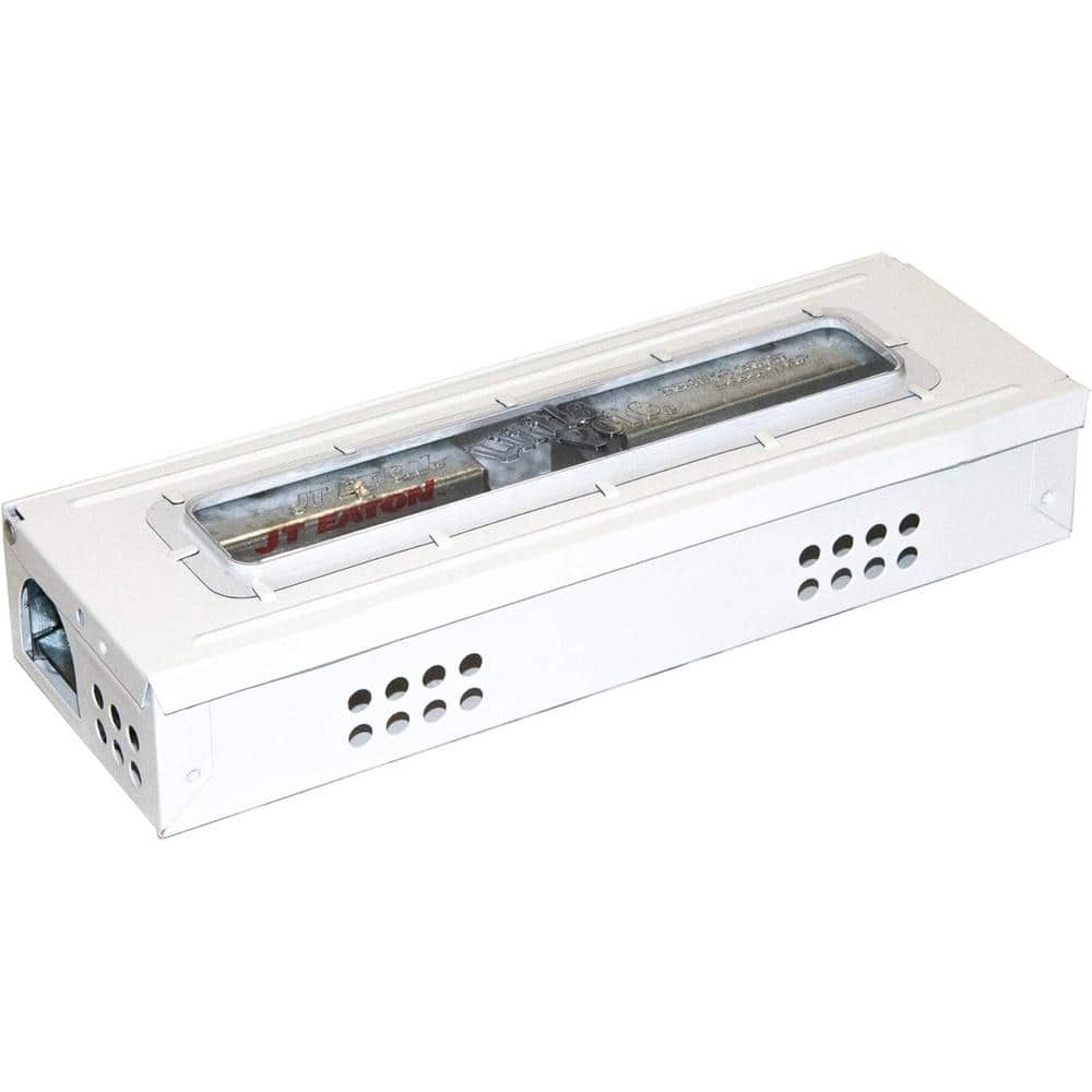 JT Eaton Little Pete Slim Multiple Catch Mouse Trap with Clear Lid and ...