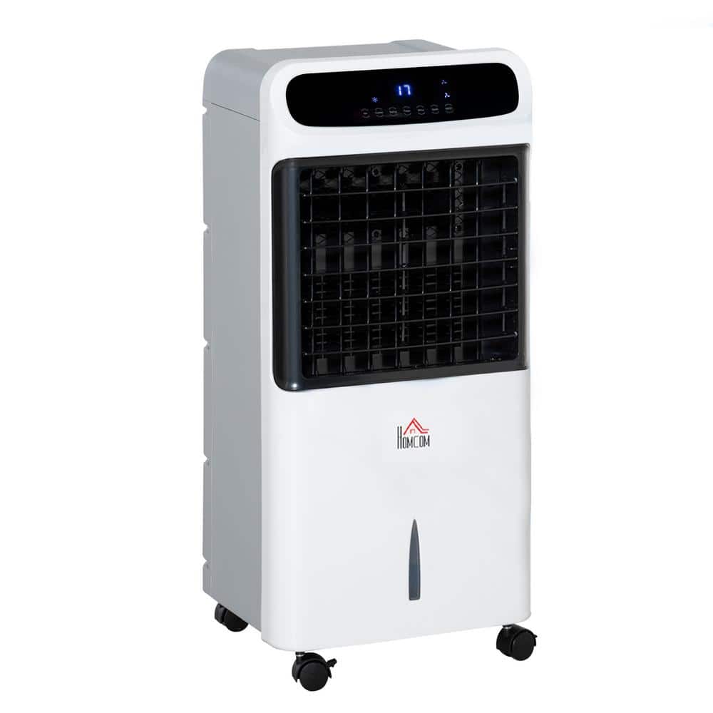 Amucolo 32 in. Mobile Cooling Fan Water Conditioner Humidifier ...
