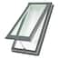 VELUX 21 in. x 45-3/4 in. Solar Powered Fresh Air Venting Deck-Mount Skylight with Laminated Low ...