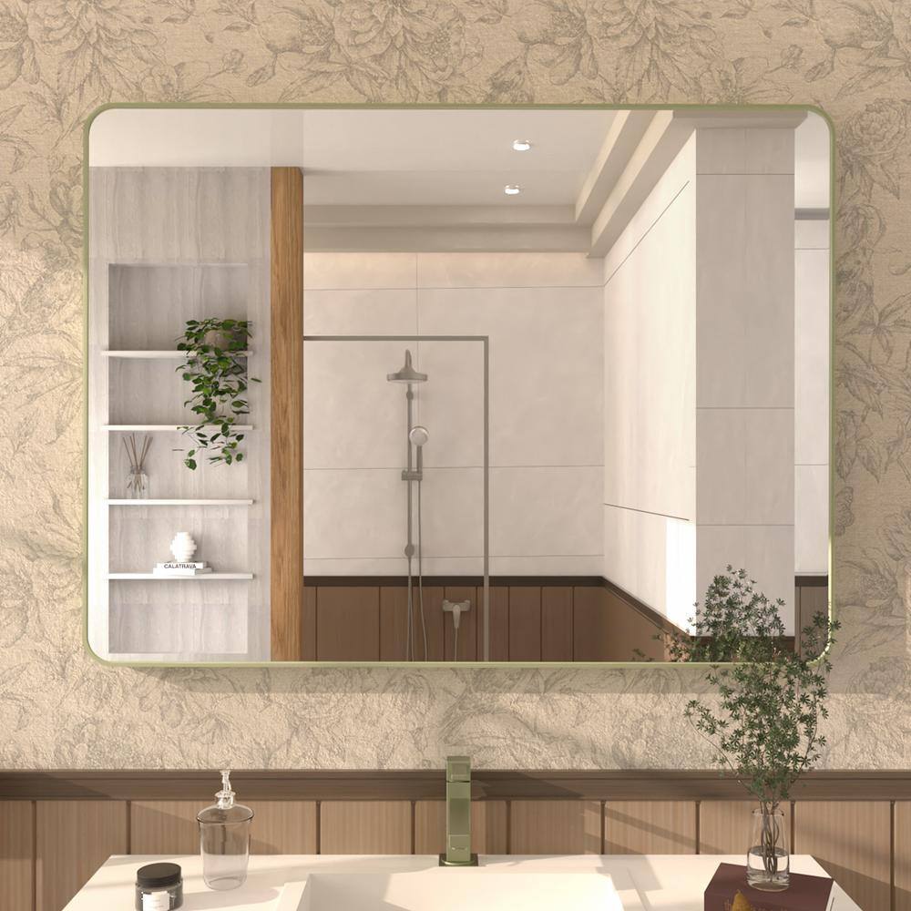 Hermitage Bath Cosy 48 in. W x 36 in. H Rectangular Framed Wall ...
