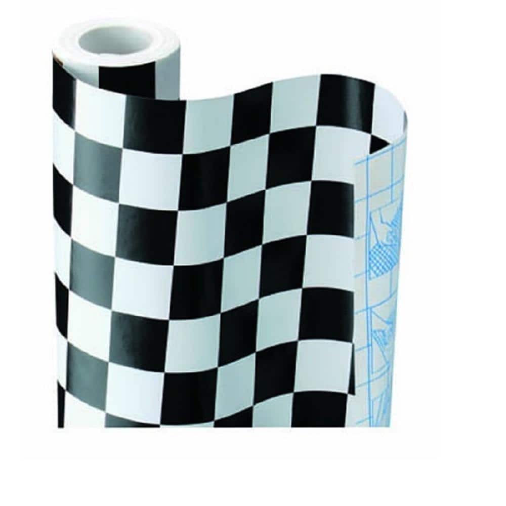 Con-Tact Boardwalk 18 in. D x 600 in. L Self-Adhesive Vinyl Shelf and ...