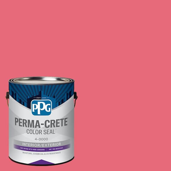 Reviews for Perma-Crete Color Seal 1 gal. PPG1185-5 Bleeding Heart ...