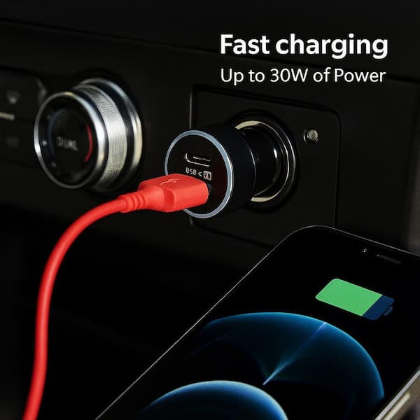 Tech and Go 2-Port Car Charger, PD 141 2001 TG3 - The Home Depot