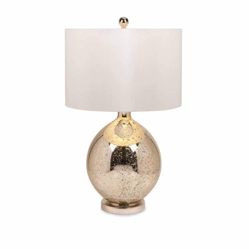 IMAX Gold 31 in. H Avignon Mercury Glass Table Lamp 86603 - The Home Depot