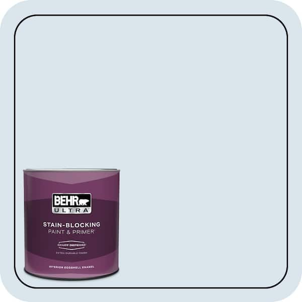 BEHR ULTRA 1 qt. #570C-1 Arctic Shadow Extra Durable Eggshell Enamel ...