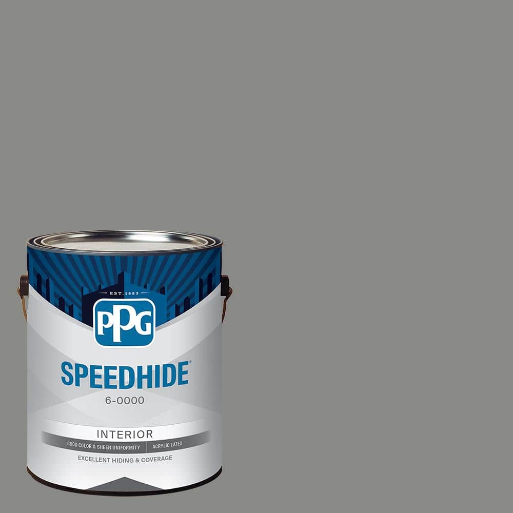SPEEDHIDE 1 gal. PPG1010-5 Downpour Semi-Gloss Interior Paint PPG1010 ...