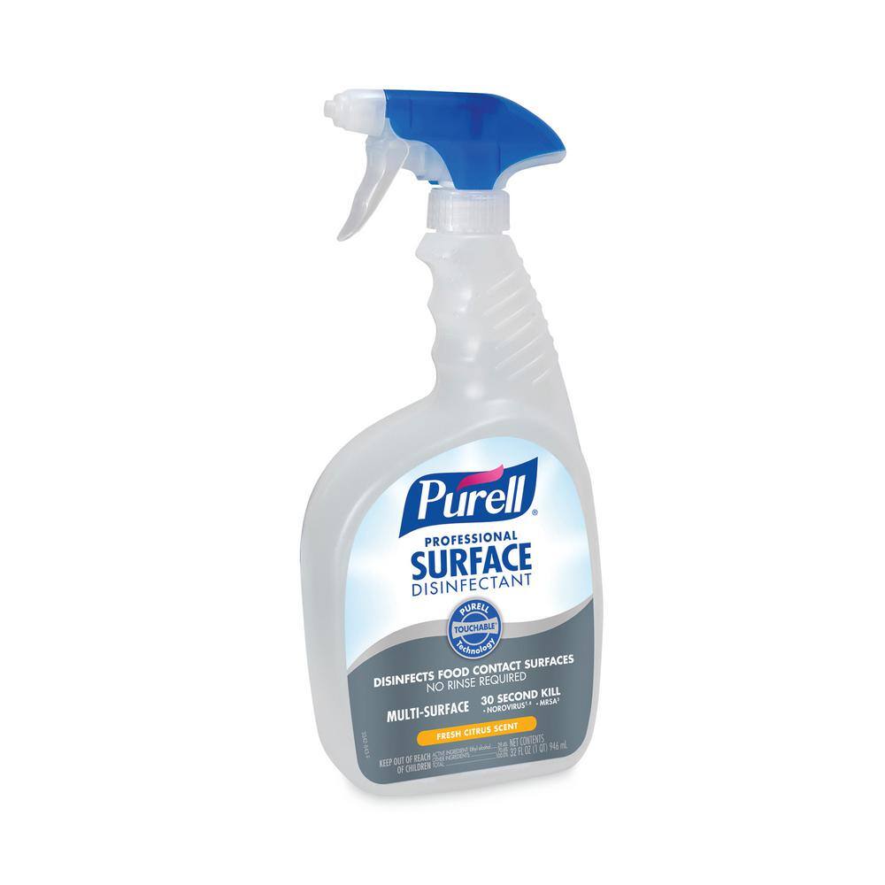 PURELL 32 oz. Fresh Citrus Professional Surface Disinfectant, Liquid ...