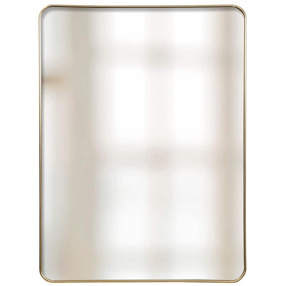 StyleCraft Tabitha Silver 42 in. W x 42 in. H Modern Round Aluminum Framed Mirror VMI12950DS ...