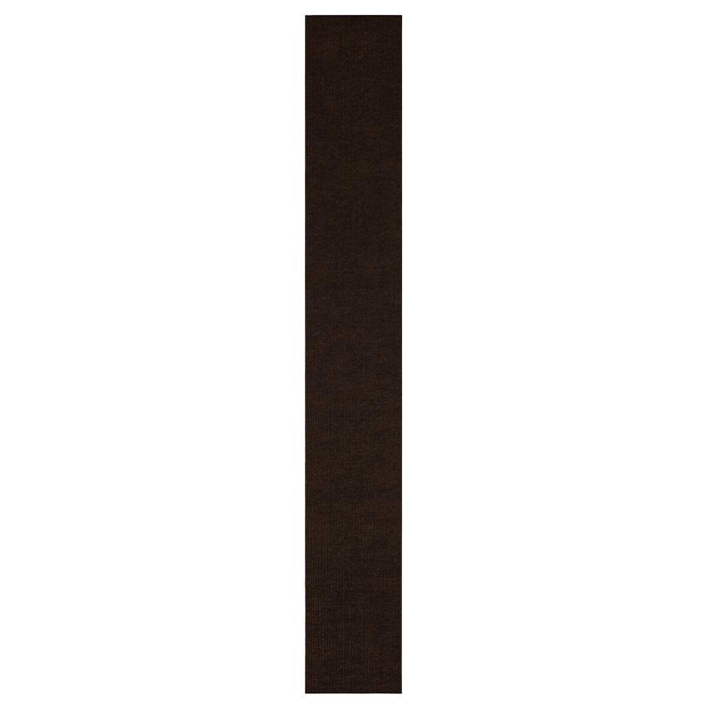 Mohawk Home All Purpose Wide Wale Mocha 2 ft. x 24 ft. Indoor/Outdoor ...