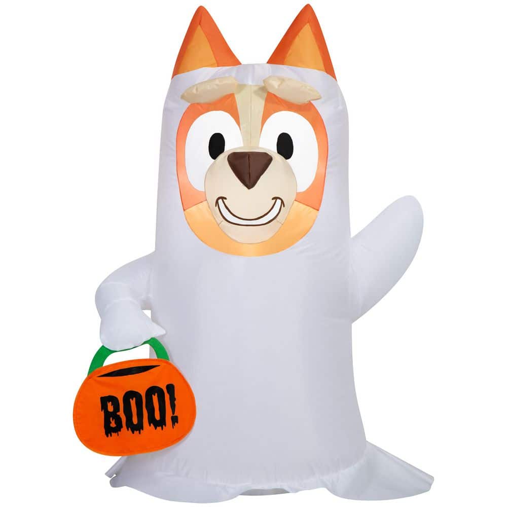 3.5 ft Airblown-Bingo as Ghost Halloween Inflatable G-553502 - The Home ...
