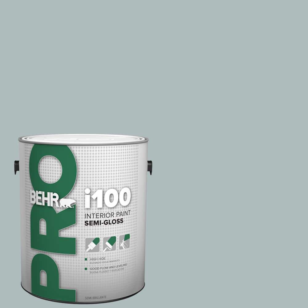 BEHR PRO 1 gal. #HDC-CT-26 Watery Semi-Gloss Interior Paint PR17001 ...