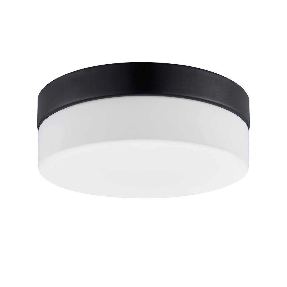 Bromi Design Nova 2-Light 9.45 in. Dia Flush Mount Ceiling Fixture ...