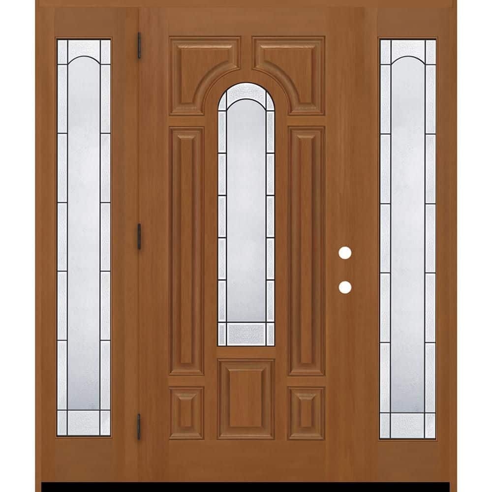 Steves & Sons Regency 68 in. x 80 in. CenterLite Empire Glass RHOS ...