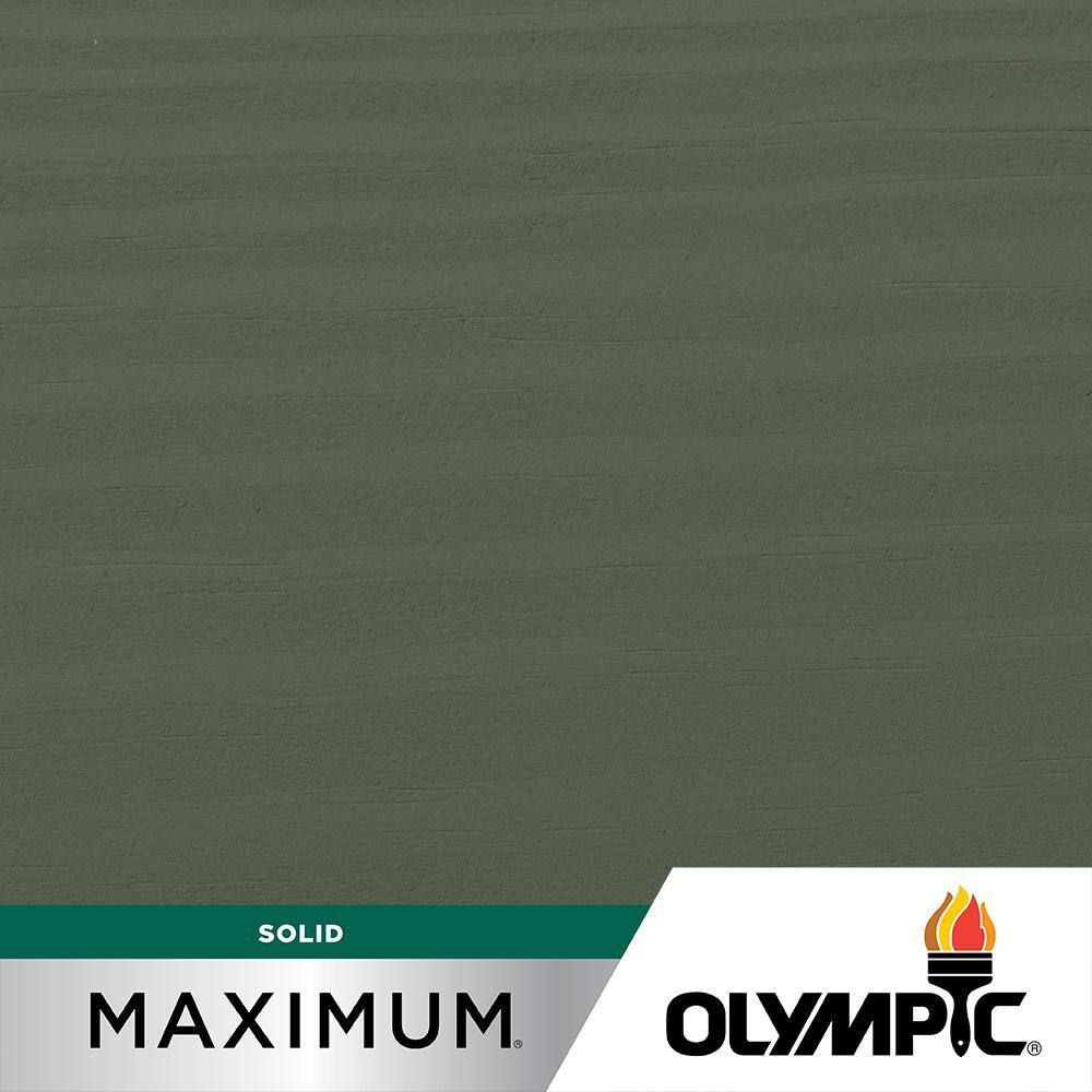 Olympic Maximum 1 gal. SC-1018 Cool Breeze Solid Color Exterior Stain ...