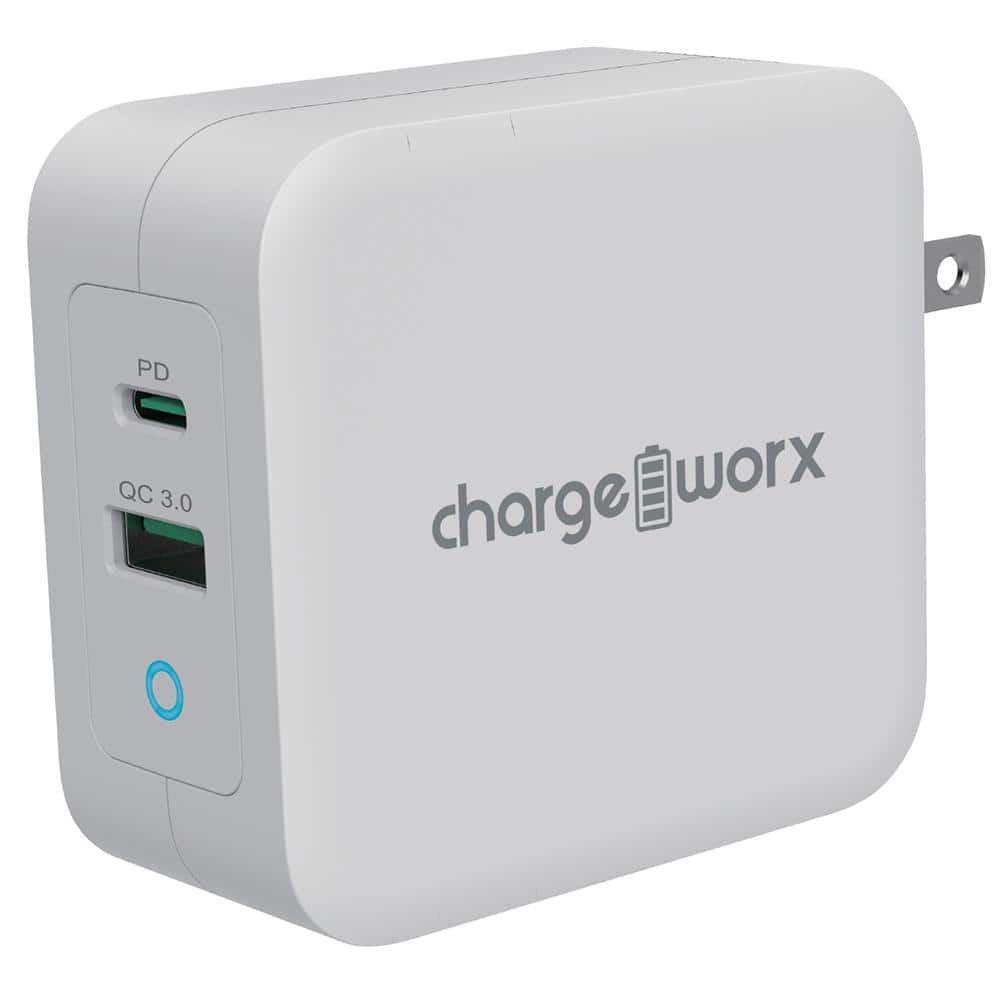 CHARGEWORX 100-Watt USB-C and USB Wall Charger CX3030 - The Home Depot