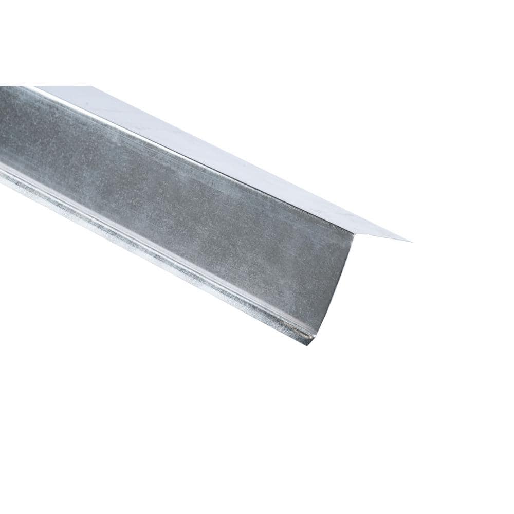 Gibraltar Building Products 2-3/4 in. x 3 in. x 10 ft. Galvanized Steel ...
