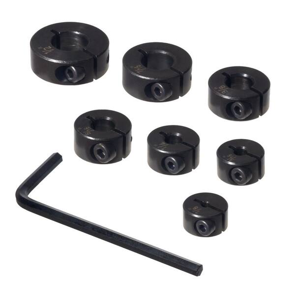 POWERTEC 1 8 3 16 1 4 5 16 3 8 7 16 1 2 In Steel Drill Bit Stop POWERTEC 1 8 3 16 1 4 5 16 3 8 7 16 1 2 In Steel Drill Bit Stop