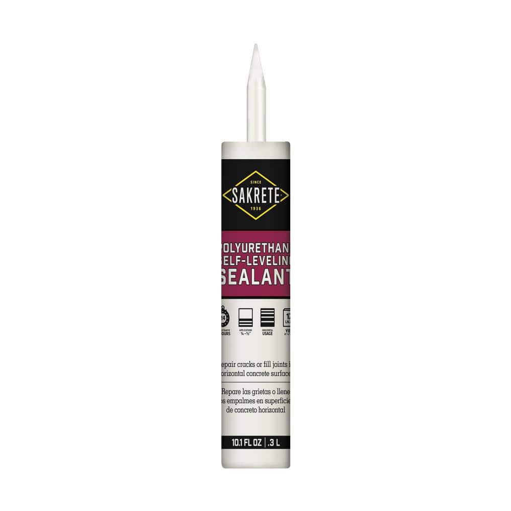 SAKRETE 10.1 oz. Polyurethane Self Leveling Sealant 65450008 - The Home ...