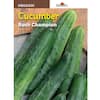Burpee Organic Cucumber Bush Champion Seed 66970 - The Home Depot