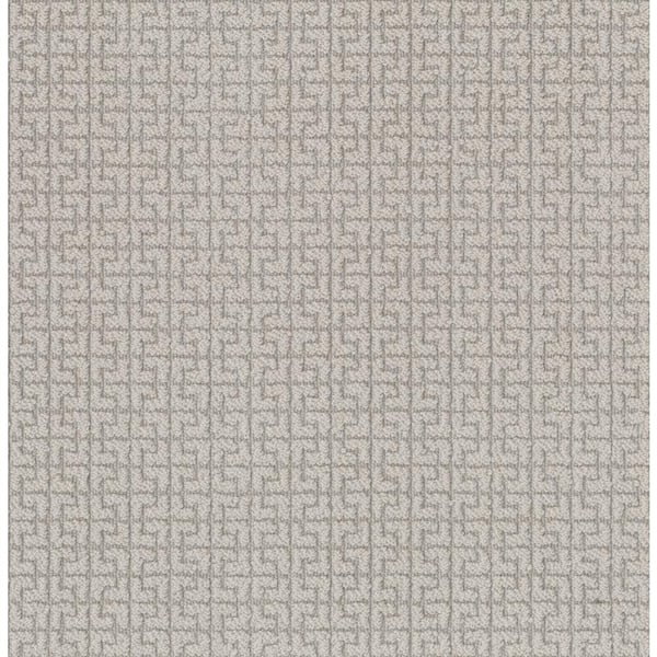 Shaw 8 in. x 8 in. Pattern Carpet Sample - Claymore - Color Blizzard SH ...