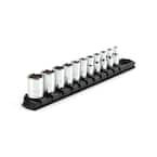 TEKTON 1/2 in., 15/16 in. - 1-1/2 in. Drive 12-Point Socket Set (10 ...