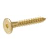 Everbilt 7 mm x 70 mm Brass-Plated Hex-Drive Connecting Screw (4-Pieces ...