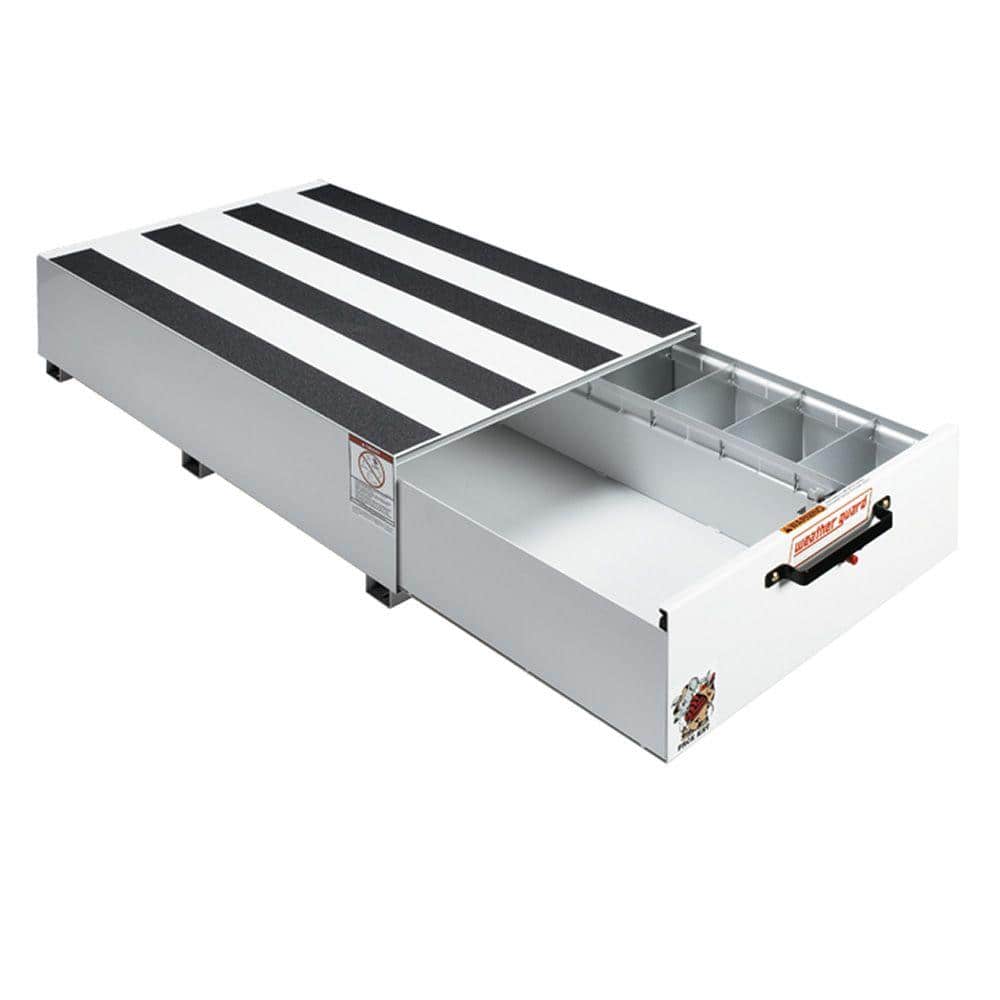Weather Guard 30 in. Steel Pack Rat Drawer Unit in Brite White 334-3 ...