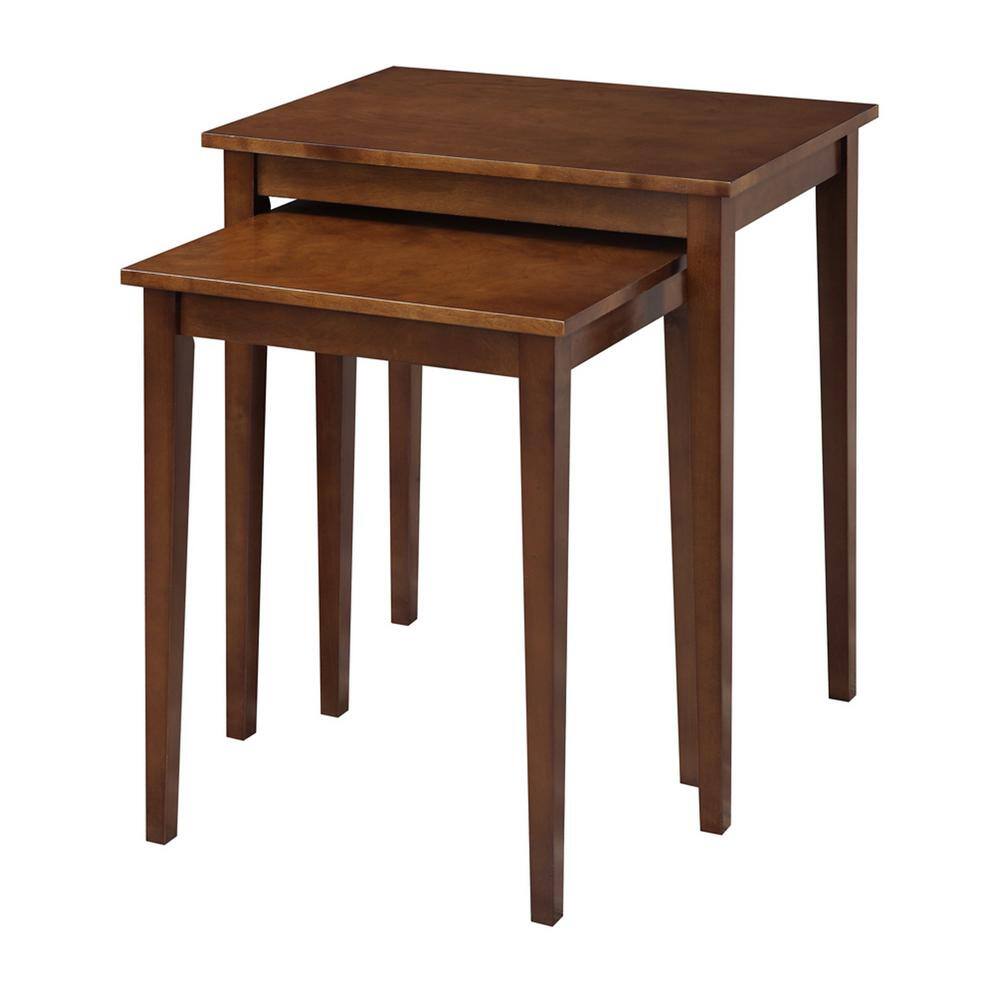 Convenience Concepts American Heritage Nesting Espresso End Tables (2 ...