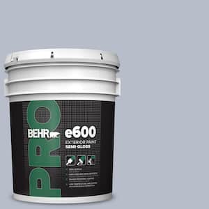 BEHR PRO 5 gal. #610F-4 Silver Service Low Luster Exterior Paint ...