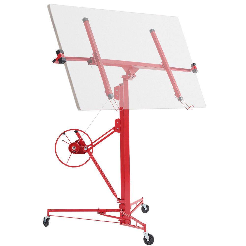 Tatayosi 13 ft. Drywall Panel Hoist Jack Lifter Drywall Lift Panel Lift ...