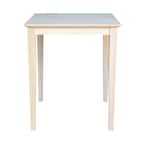 International Concepts Unfinished 30" Square Counter-height Table K ...