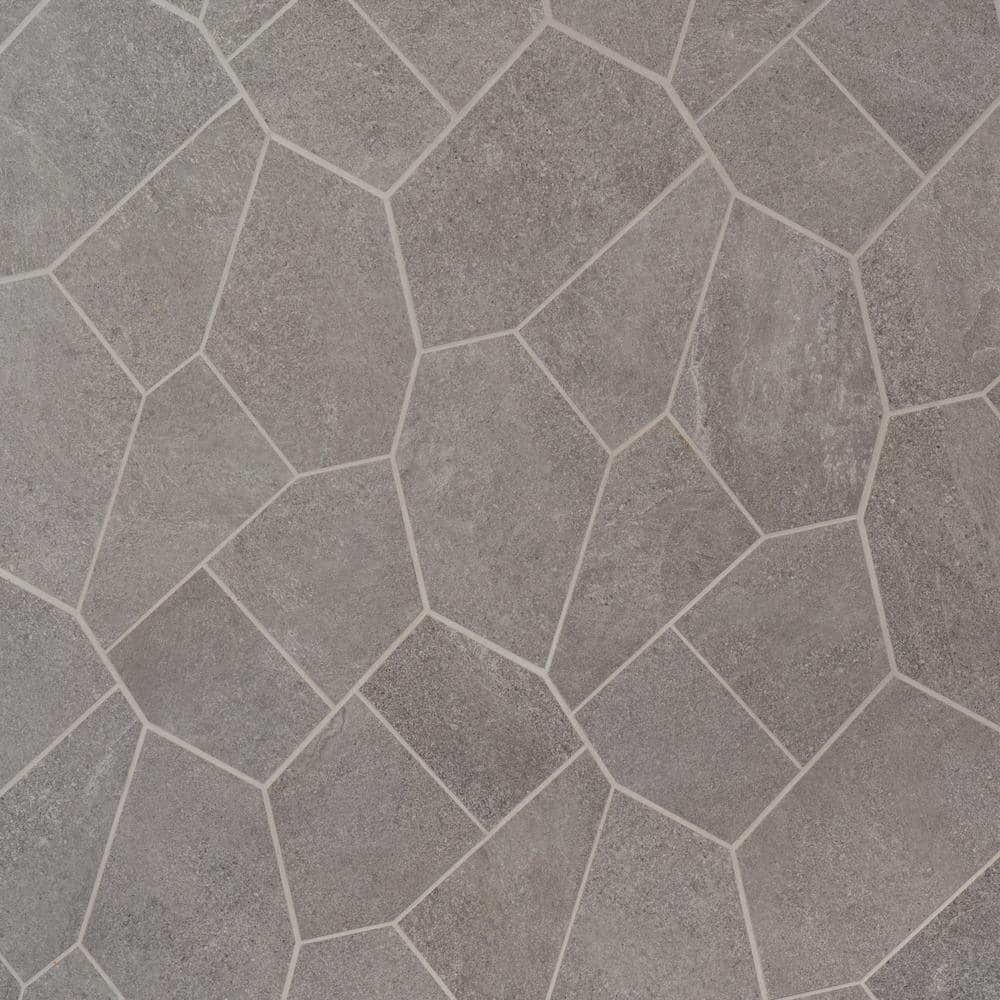 Ivy Hill Tile Monolith Slate Gray 11.81 in. x 19.68 in. Organic Matte ...
