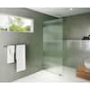 Glass Warehouse 36 in. W x 78 in. H Fixed Single Panel Frameless Shower ...