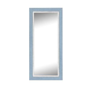 Wexford Home 25 in. W x 61 in. H Framed Rectangle Beveled Edge Wood ...