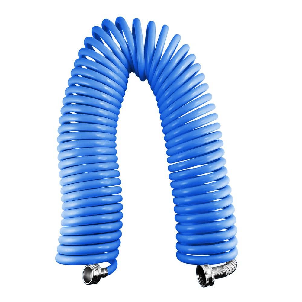 AVAGARD 3/8 in. x 25 ft. Heavy-Duty Recoil Water Hose AVGRWH3825-BL ...