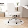 BOSS Office Products Boucle Fabric Adjustable Height Ergonomic Mid-Back ...