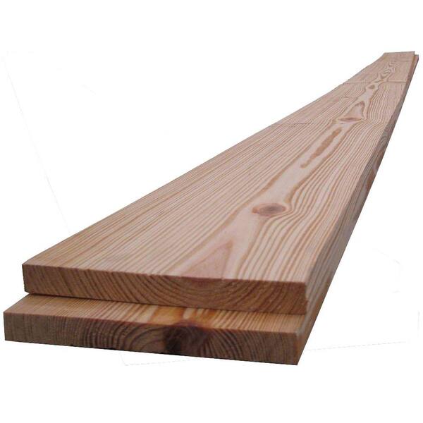 1 in. x 4 in. x 12 ft. KD&HT Square Edge Common Board 0HD2SP2010412 ...