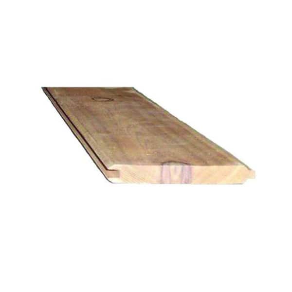 1 in. x 6 in. x 8 ft. Cedar Boards Pattern Stock HDCET0106V08 - The ...
